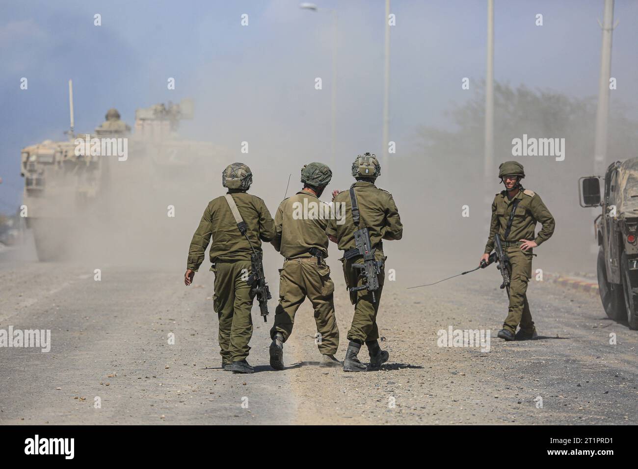 Israel s military activity on the Gaza border SDEROT, ISRAEL - OCTOBER ...