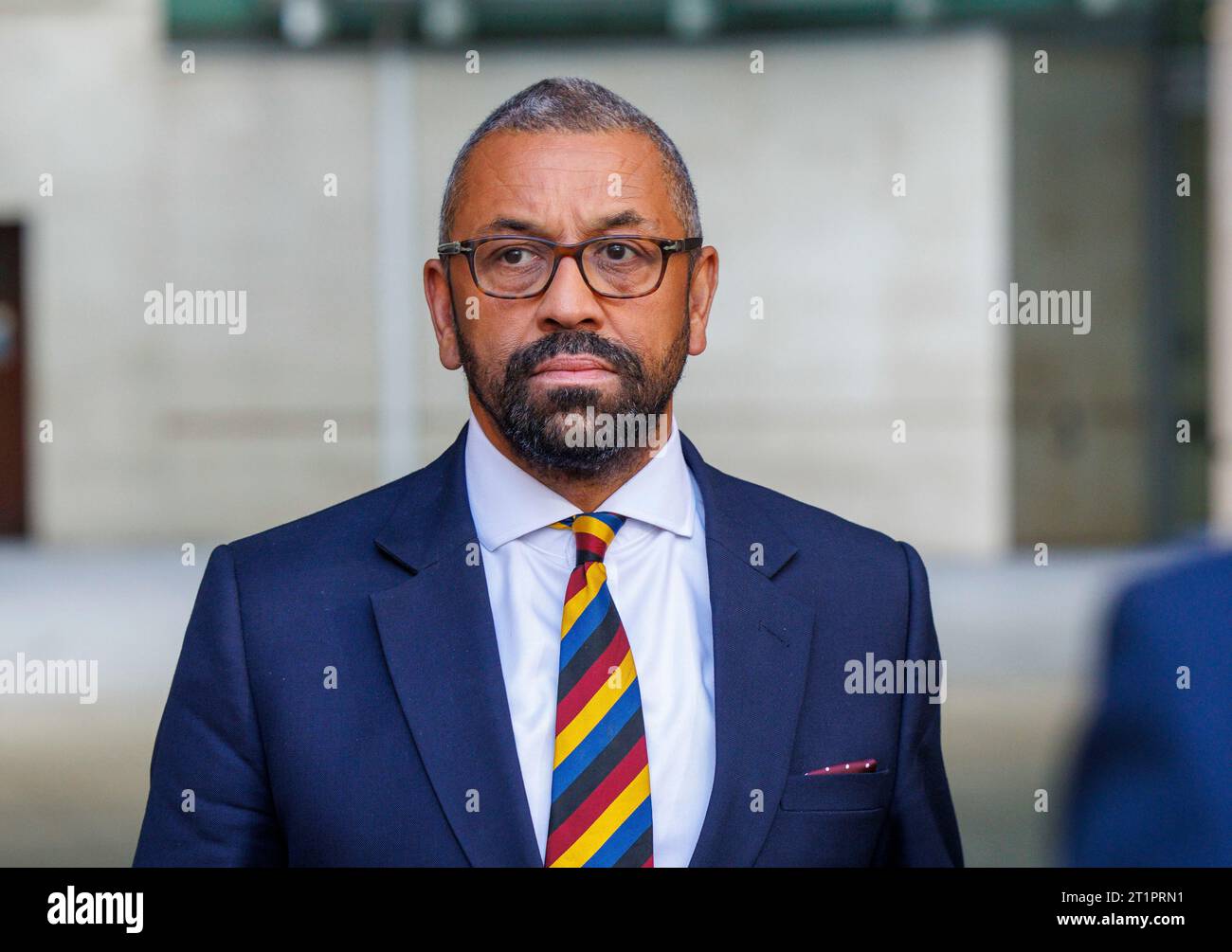 London, UK. 15th Oct, 2023. British Foreign Secretary, James Cleverly ...