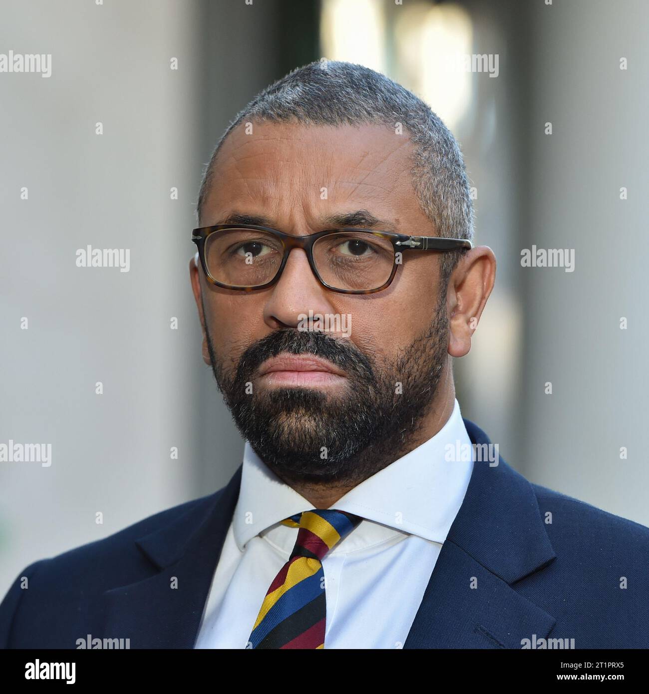 London, England, UK. 15th Oct, 2023. Foreign Secretary JAMES CLEVERLY ...