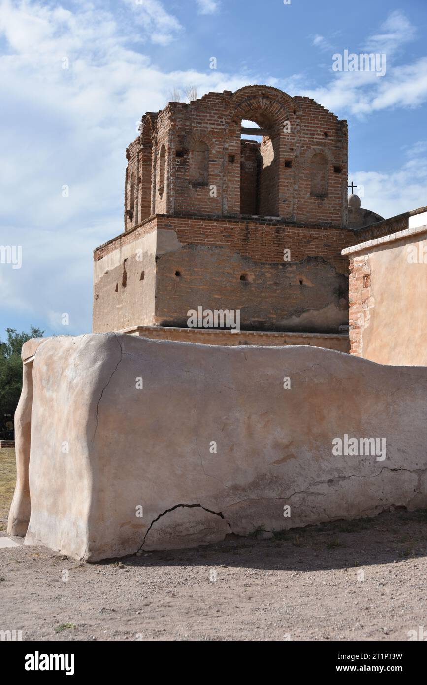 Tumacacori, AZ. USA. 10/9/2023. Mission San Cayetano del Tumacácori was ...