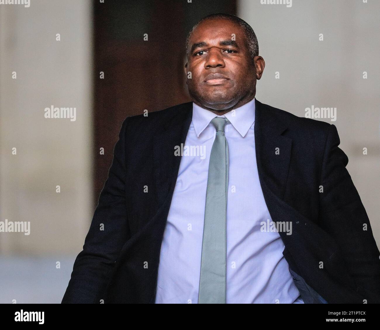 London, UK. 15th Oct, 2023. David Lammy, Shadow Foreign Secretary, at ...