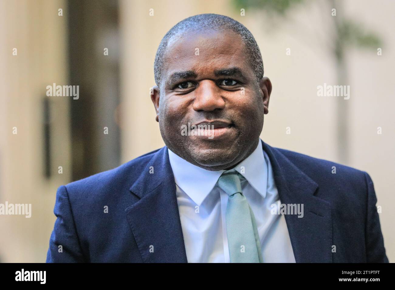 London, UK. 15th Oct, 2023. David Lammy, Shadow Foreign Secretary, at ...
