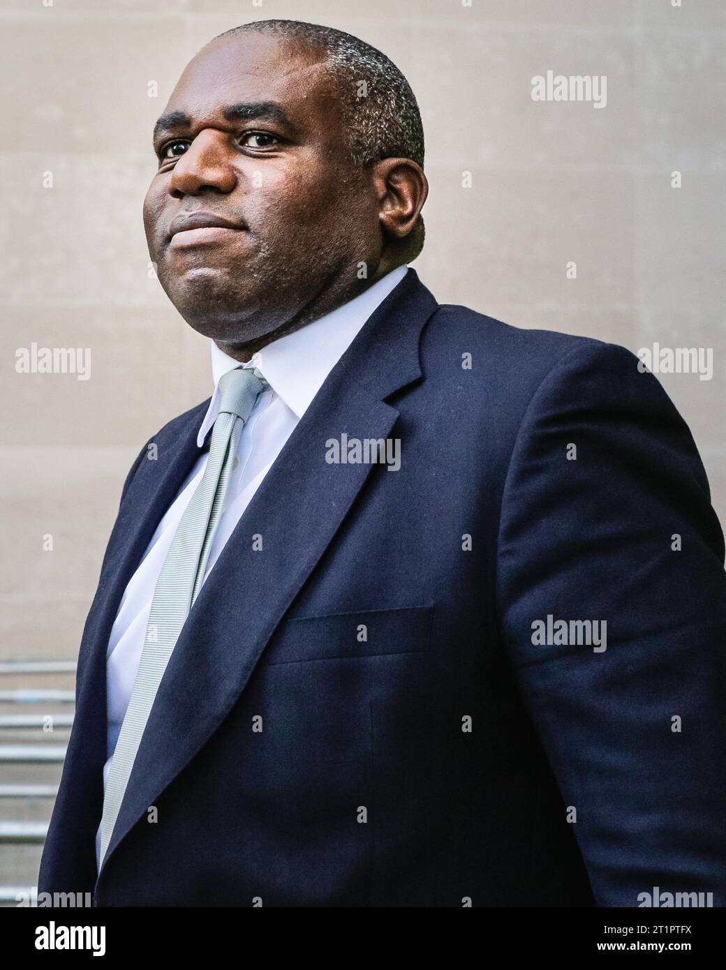 London, UK. 15th Oct, 2023. David Lammy, Shadow Foreign Secretary, at ...