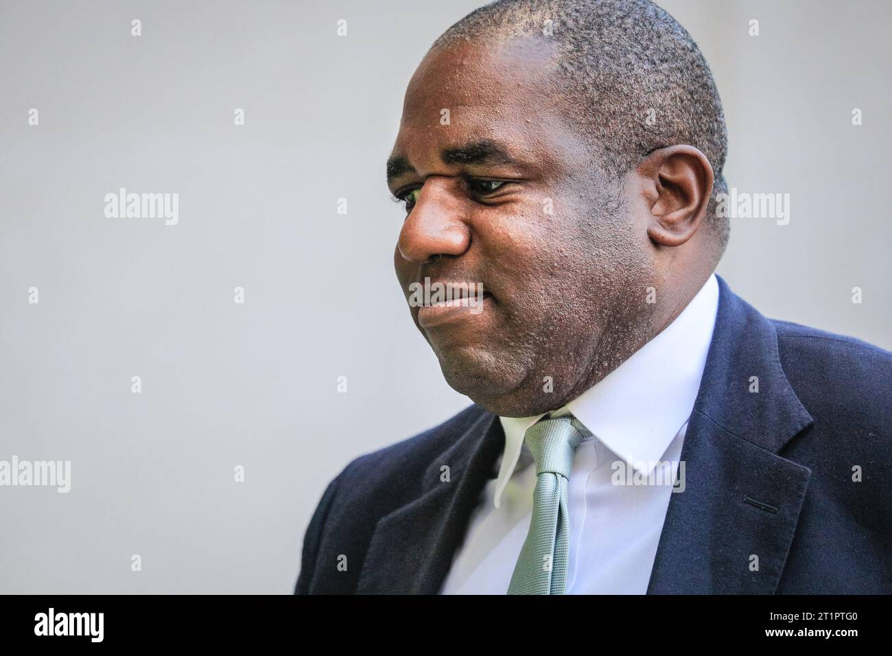London, UK. 15th Oct, 2023. David Lammy, Shadow Foreign Secretary, at ...