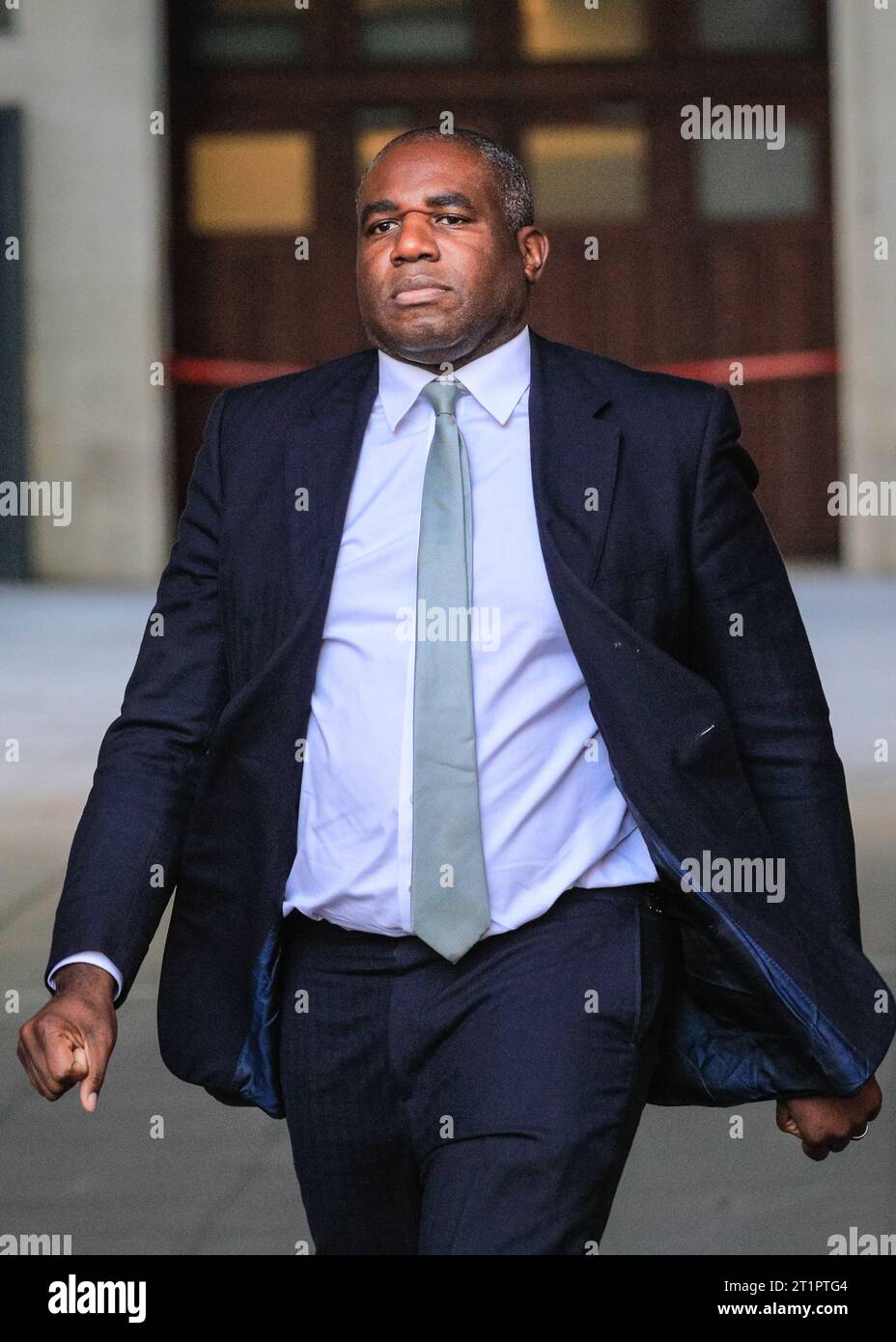 London, UK. 15th Oct, 2023. David Lammy, Shadow Foreign Secretary, at ...