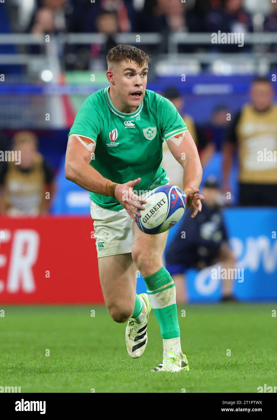 Paris, France. 14th Oct, 2023. Garry Ringrose of Ireland in action ...