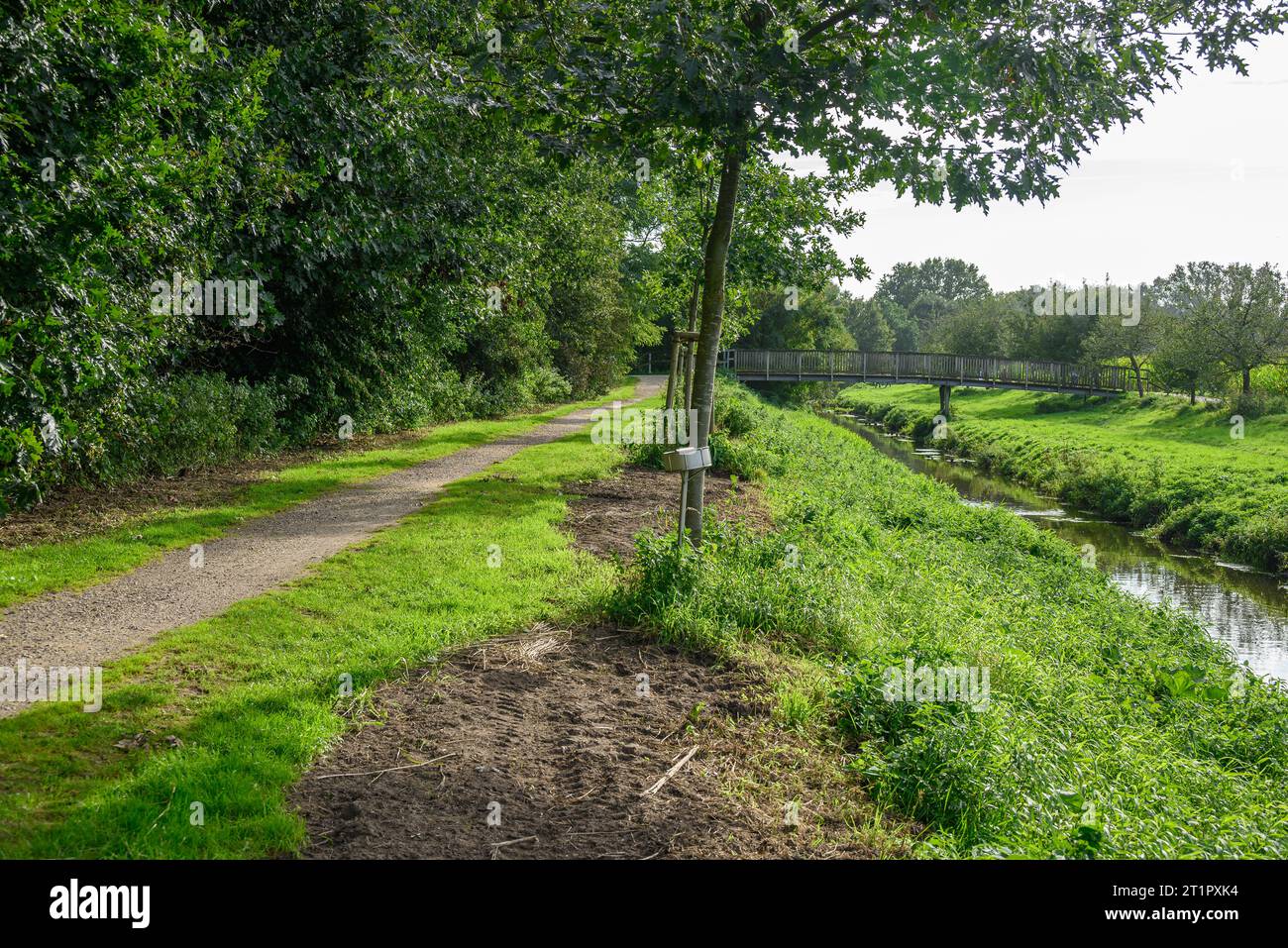 the city of Ramsdorf and the aa river Stock Photo - Alamy