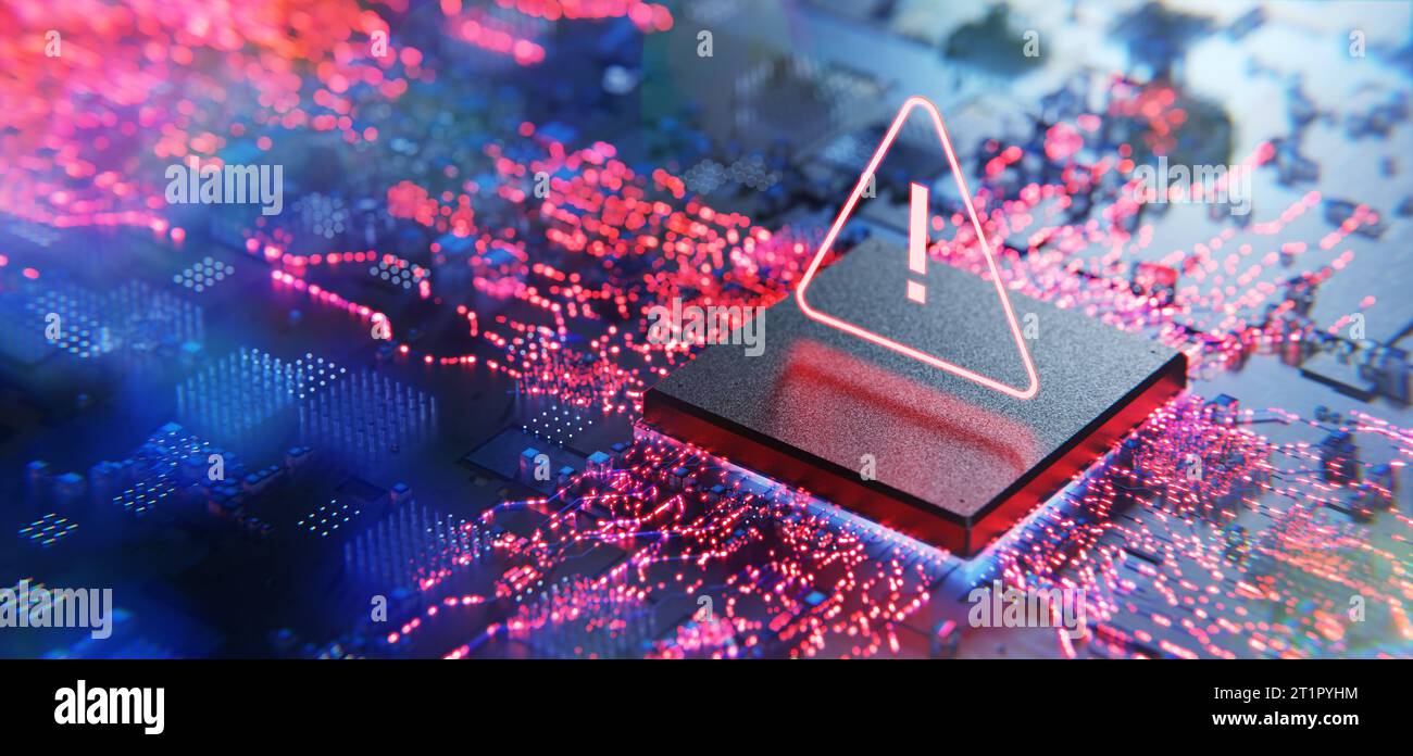 Hacker attack. Virus attack. DDoS attacks. Spy program. Error warning ...