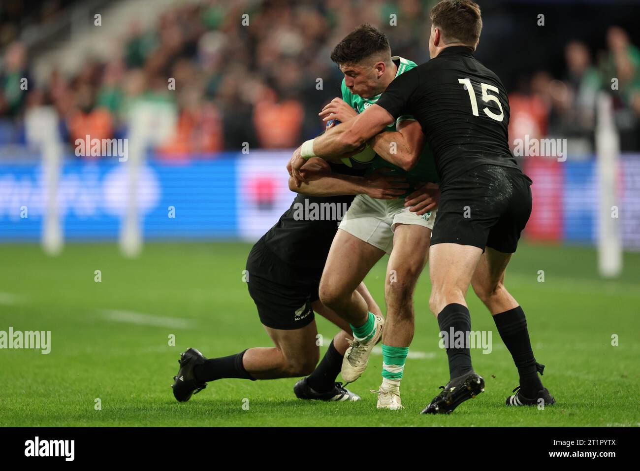 Paris, France. 15th Oct, 2023. JIMMY O'BRIEN of Team Ireland in is ...