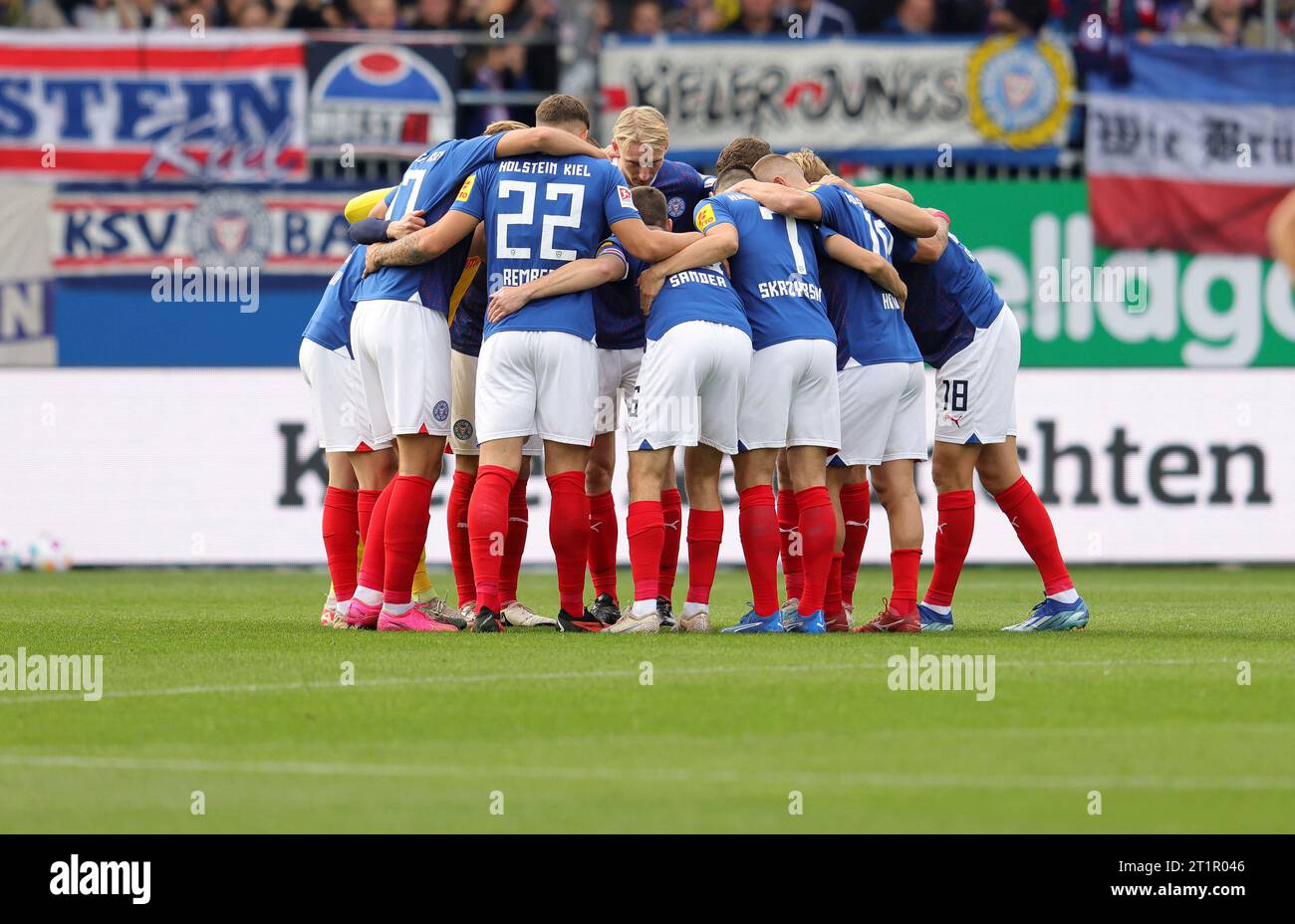 Kiel, Deutschland. 08th Oct, 2023. firo: October 8th, 2023 Football ...