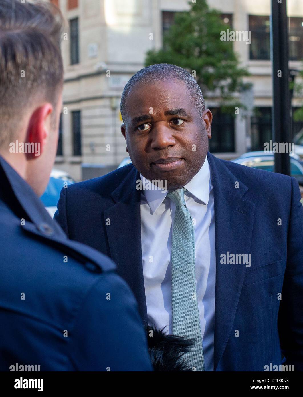 London, England, UK. 15th Oct, 2023. Shadow Foreign Secretary DAVID ...