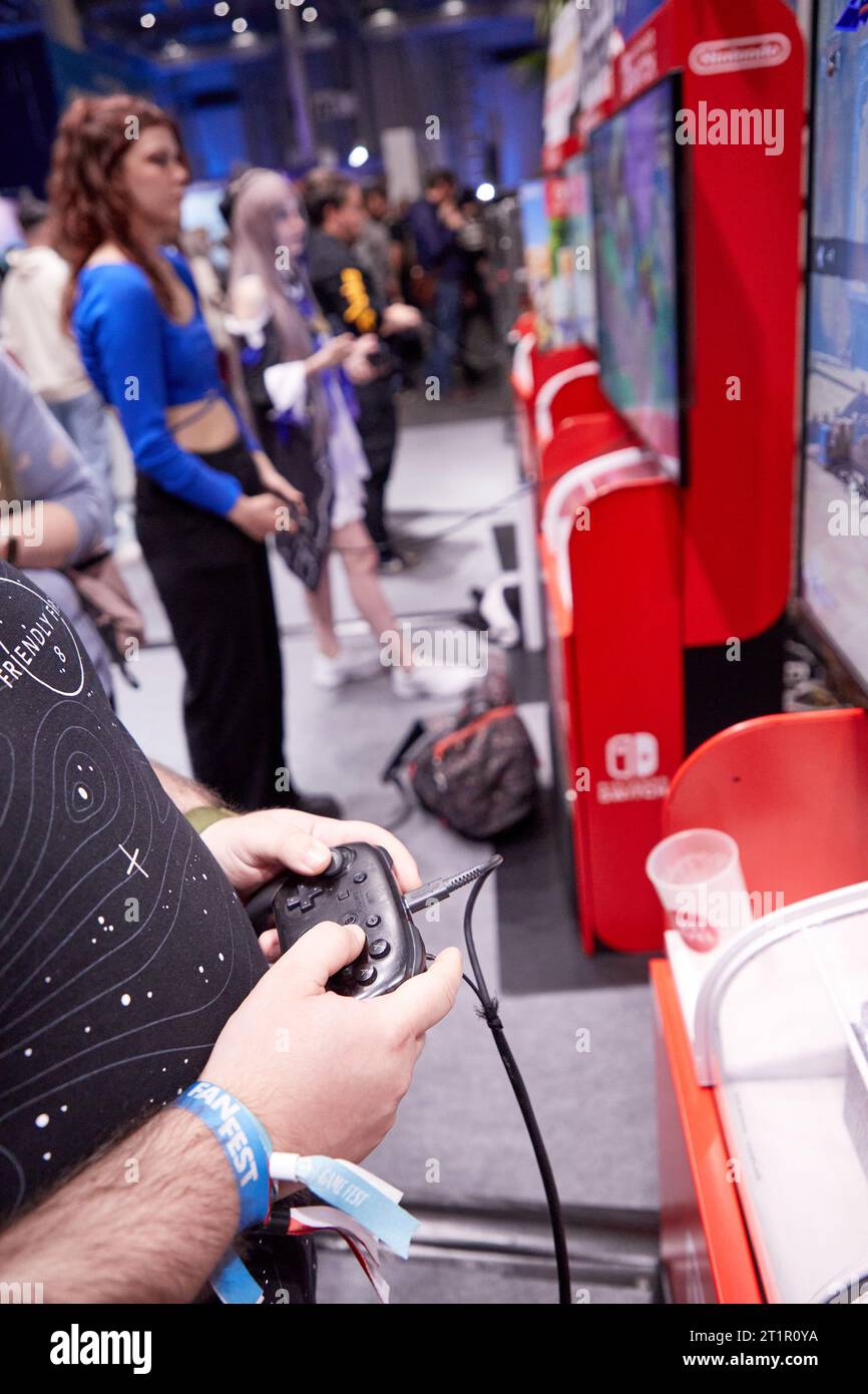 Gaming trade show hi-res stock photography and images - Alamy
