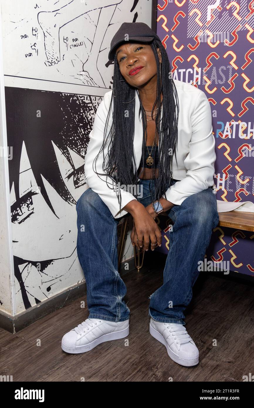 London, UK. 14th Oct, 2023. Karen Bryson at Chizzy Akudolu's Hip Hop ...