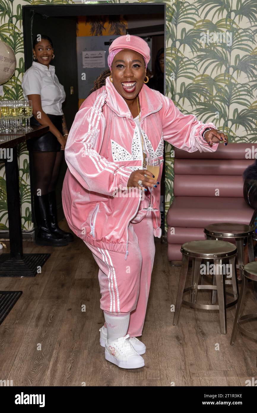 London, UK. 14th Oct, 2023. Chizzy Akudolu celebrates her 50th Birthday ...