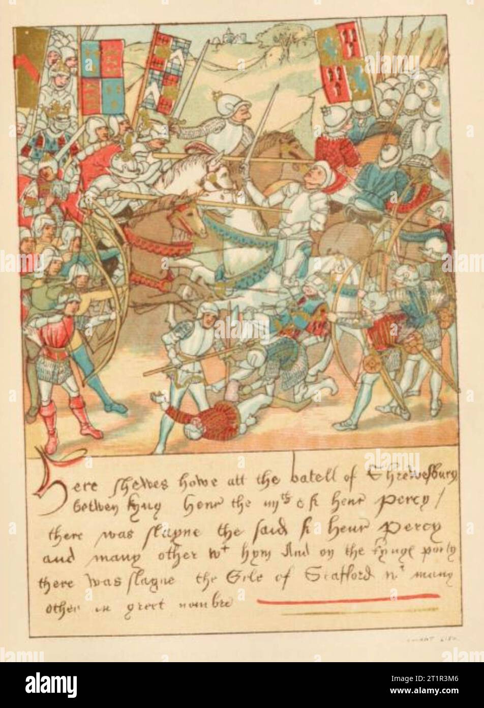 Stories of Knights of the Middle Ages Stock Photo - Alamy