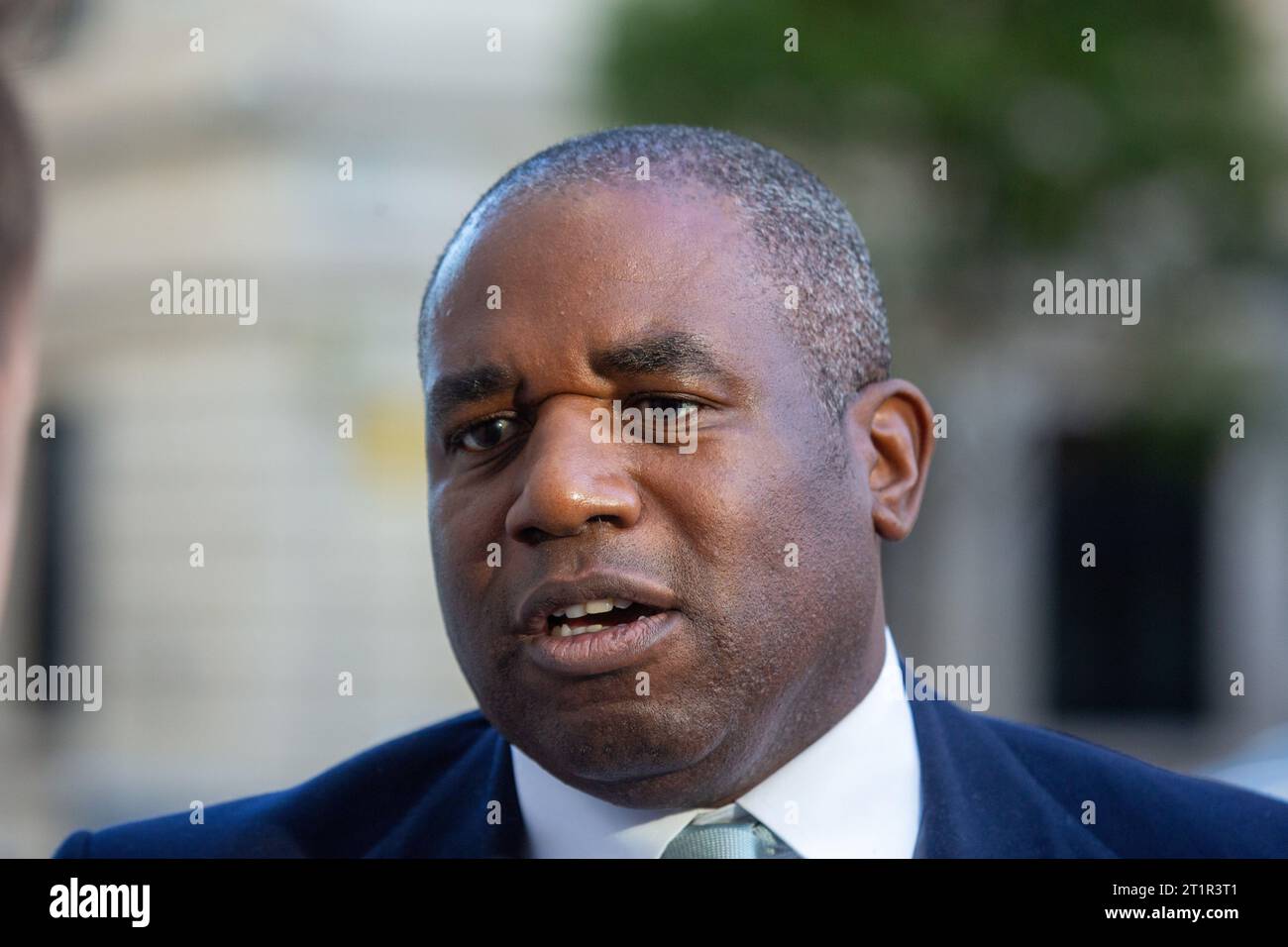 London, England, UK. 15th Oct, 2023. Shadow Foreign Secretary DAVID ...