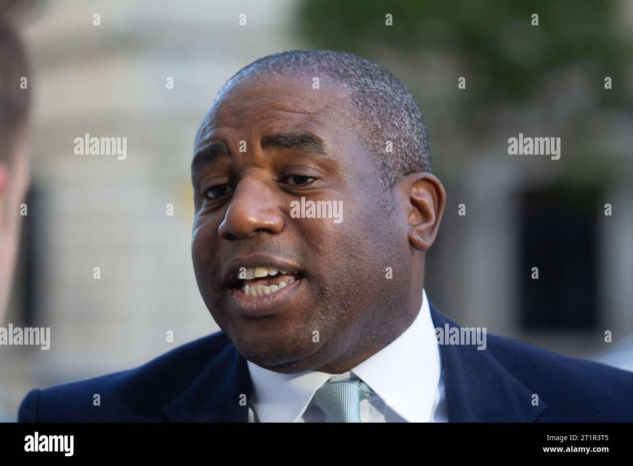 London, England, UK. 15th Oct, 2023. Shadow Foreign Secretary DAVID ...