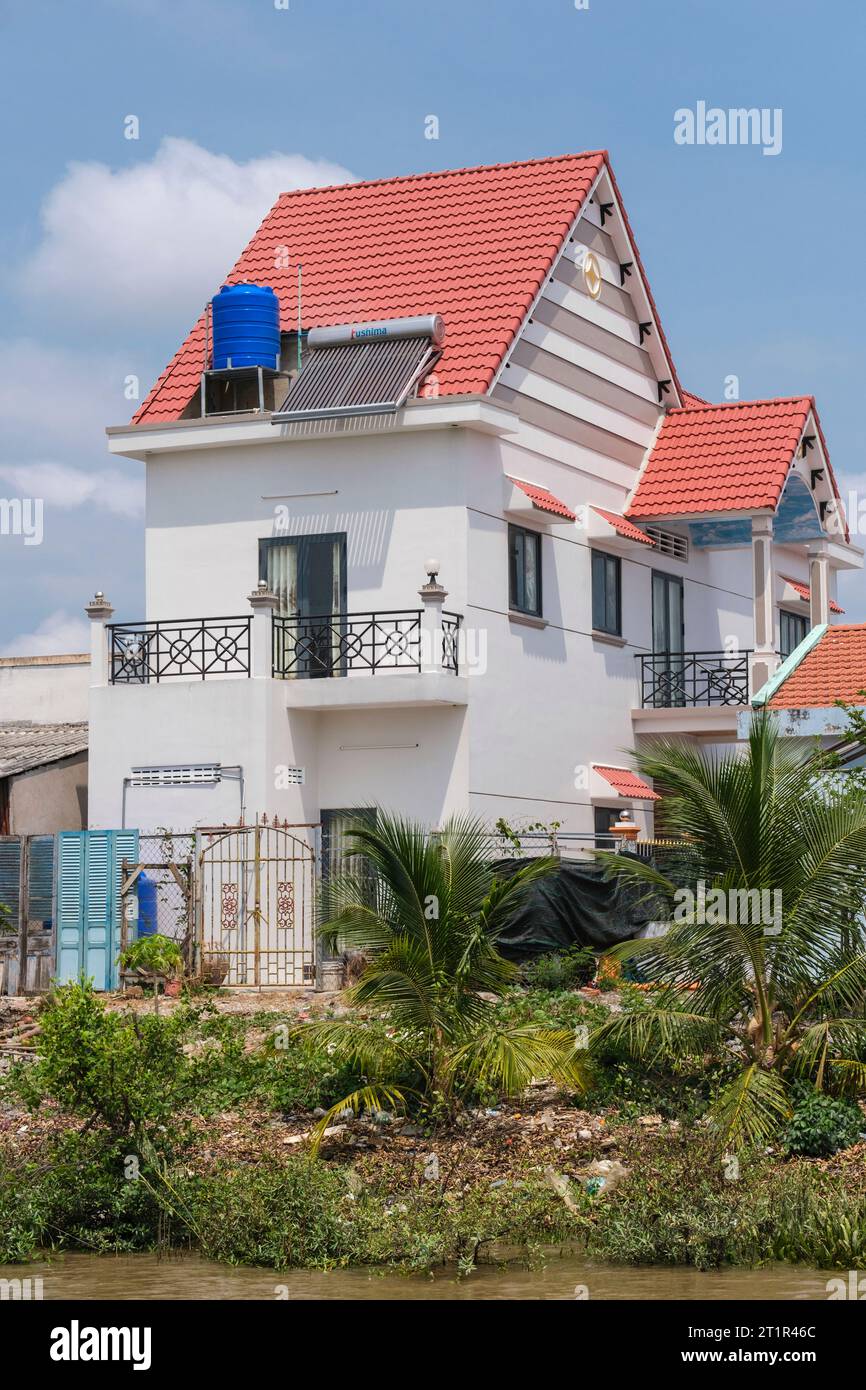 Upper-class Housing along the Saigon River, Vietnam Stock Photo - Alamy