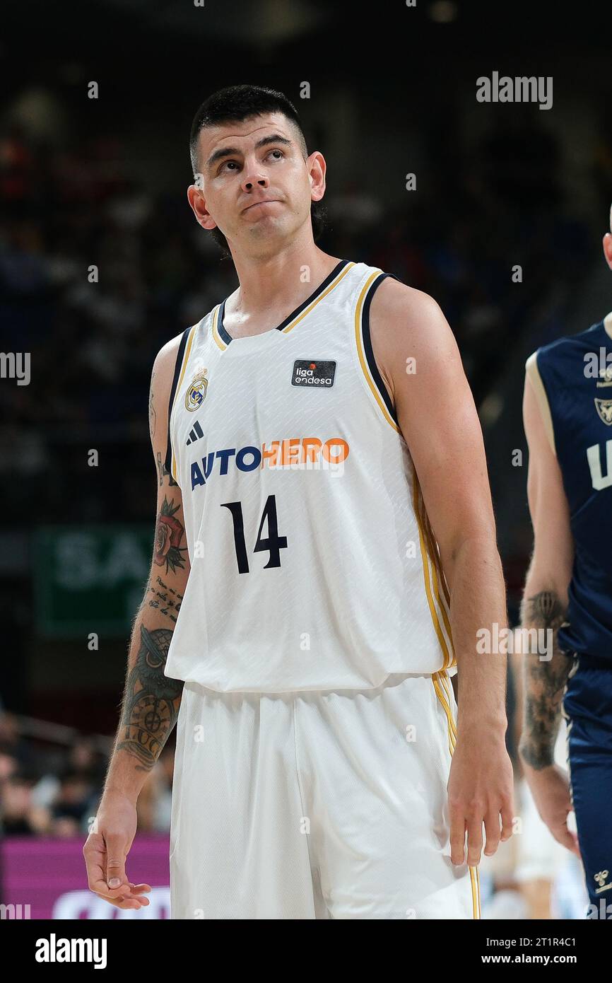 Gabriel Deck of Real Madrid during ACB League match between Real Madrid ...