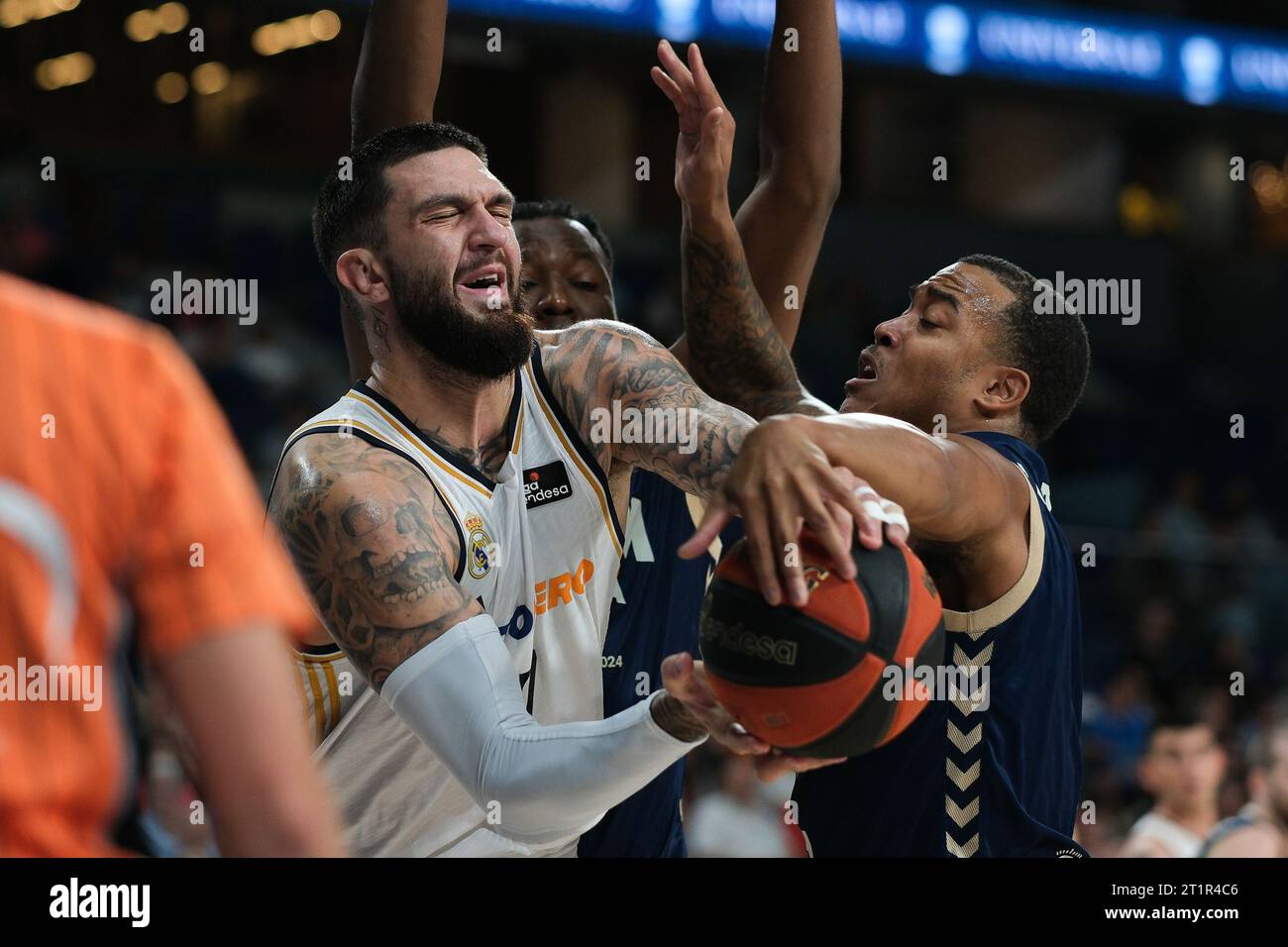 Vincent Poirier of Real Madrid during ACB League match between Real ...