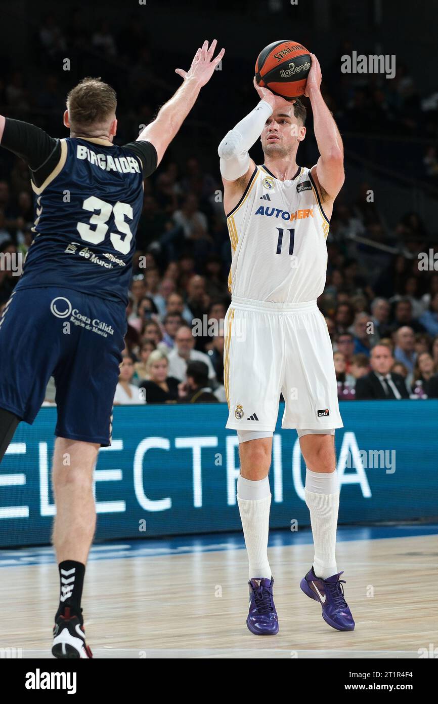 Mario Hezonja of Real Madrid during ACB League match between Real ...