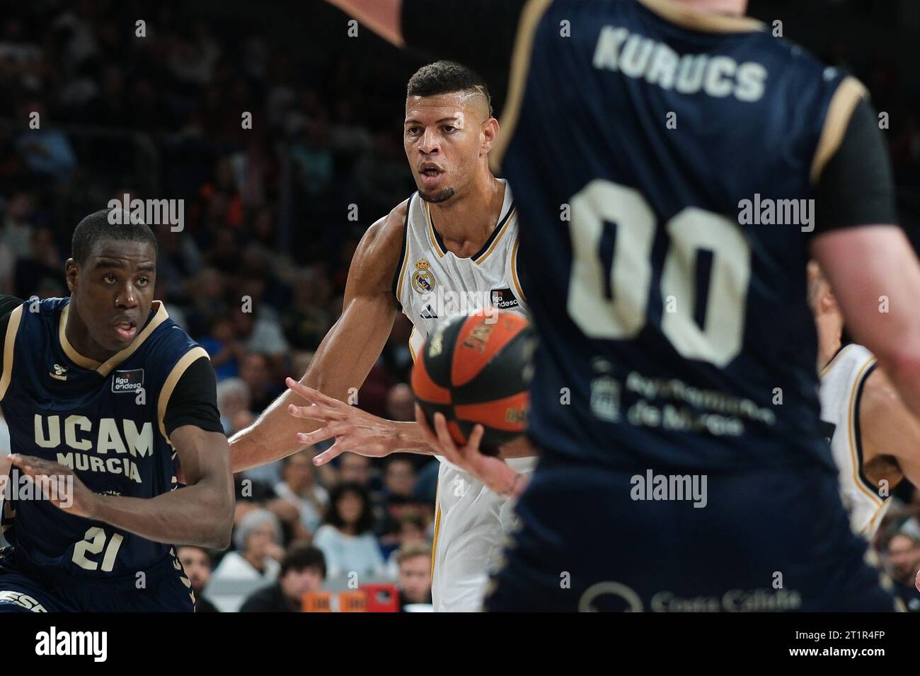 Edy Tavares of Real Madrid during ACB League match between Real Madrid ...