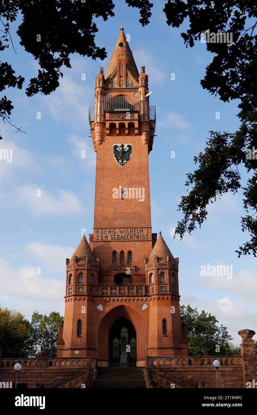 Deutschland, Berliner Grunewald, Grunewaldturm, 55 Meter hoher ...