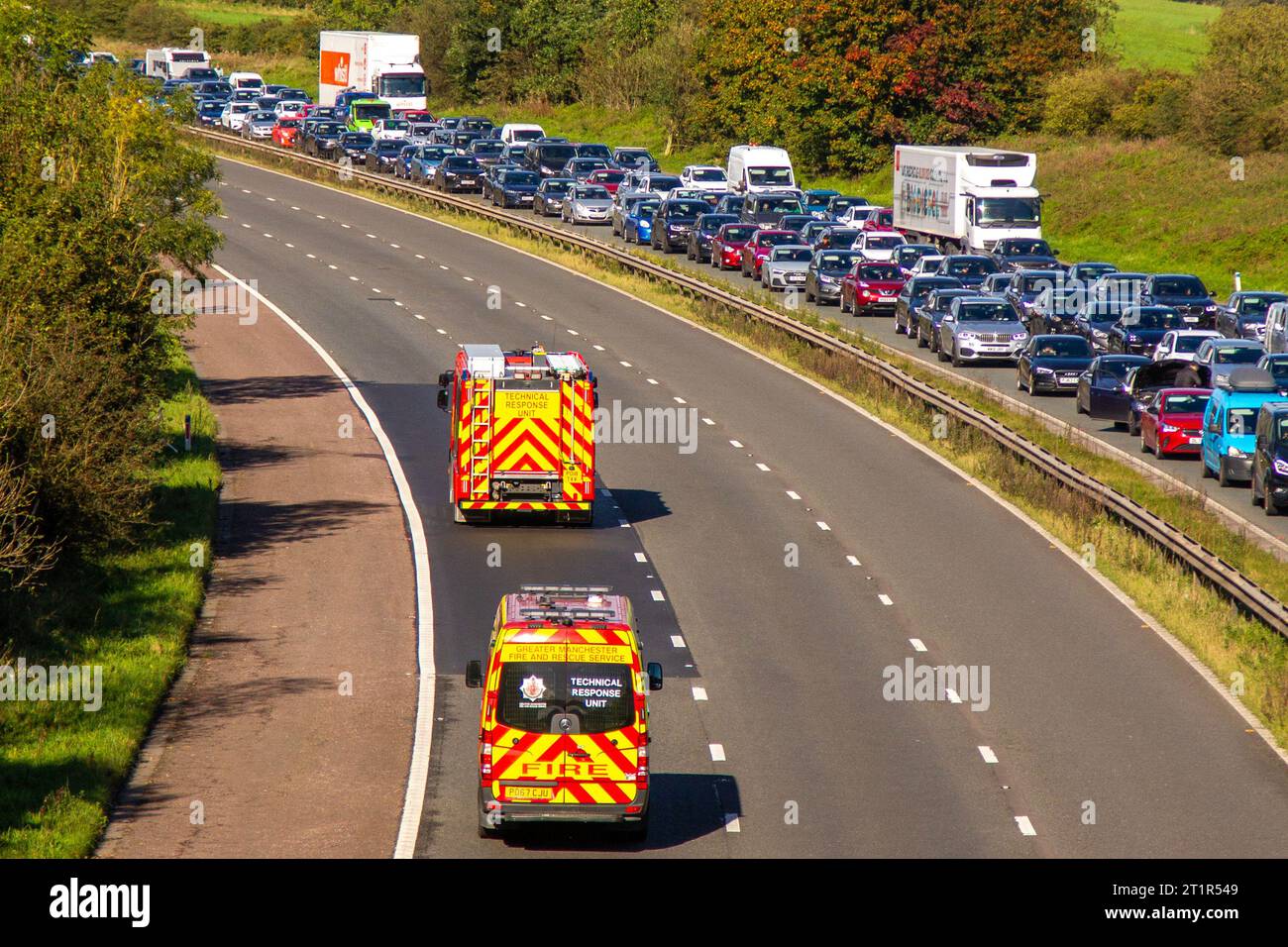 Bolton, Lancashire.. 16th Octboer, 2023. An ongoing police incident on ...