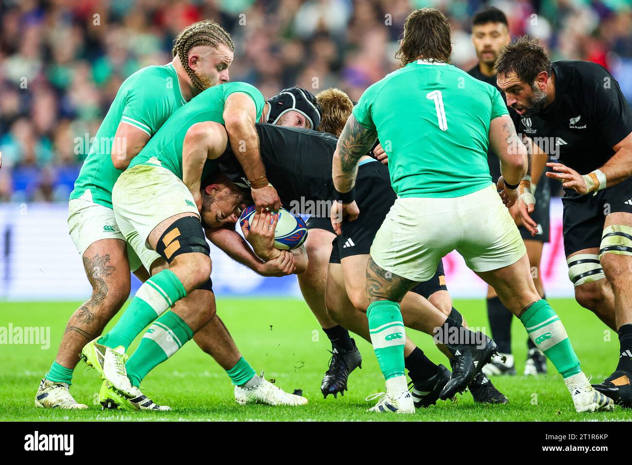 Dane Coles of New Zealand during the Rugby World Cup Quarter-final 2 ...