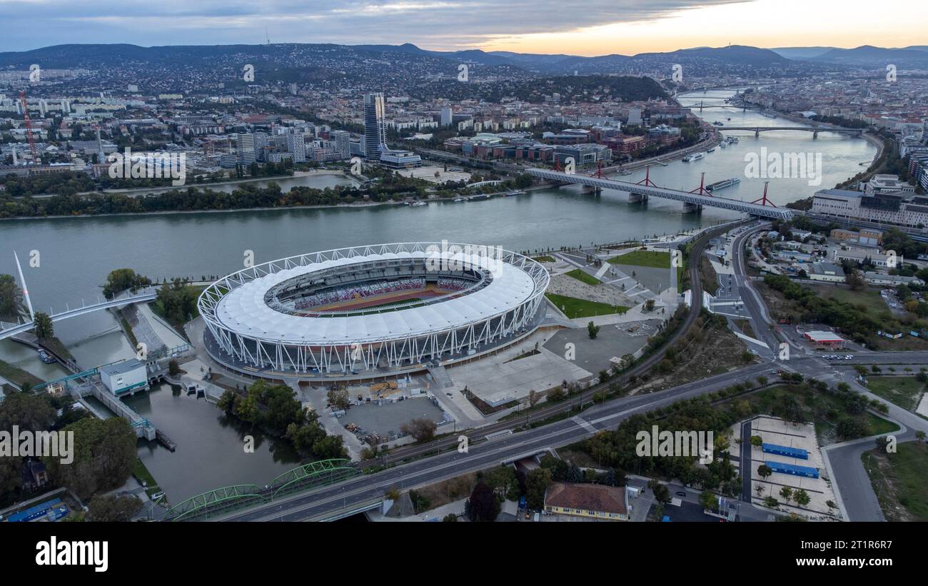Budapest athletics stadium hi-res stock photography and images - Alamy