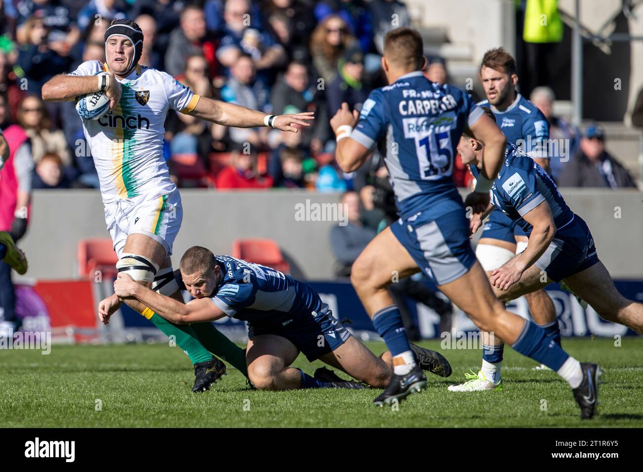 Salford, Lancashire, UK. 15th October 2023; AJ Bell Stadium, Salford ...