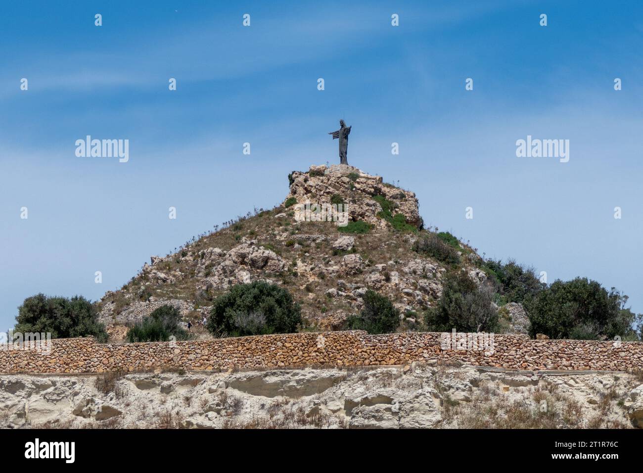 Malta gozo christ statue on hi-res stock photography and images - Alamy