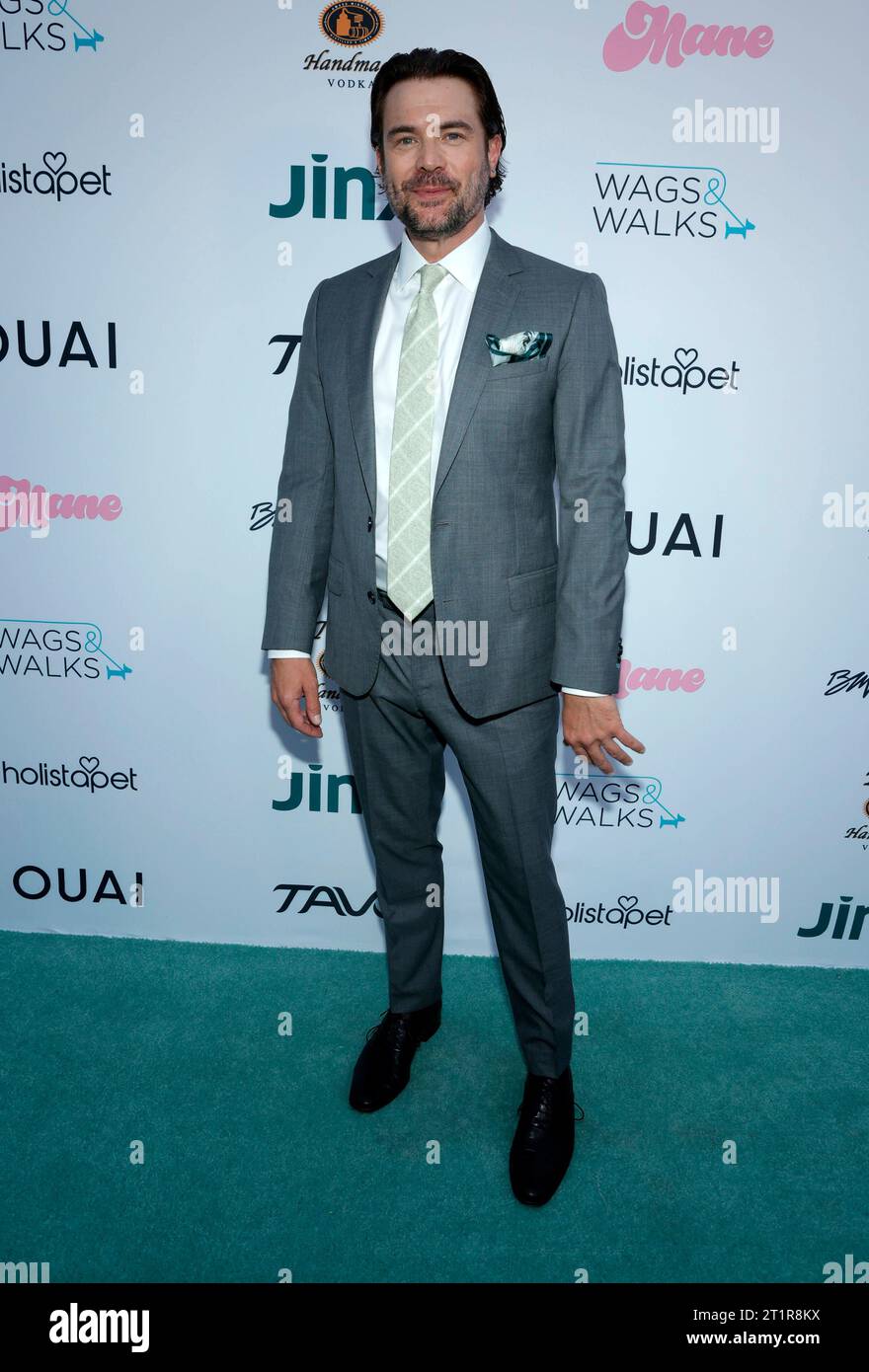 LOS ANGELES, CA - OCTOBER 14: Charlie Weber, at The Wags & Walks 12th ...