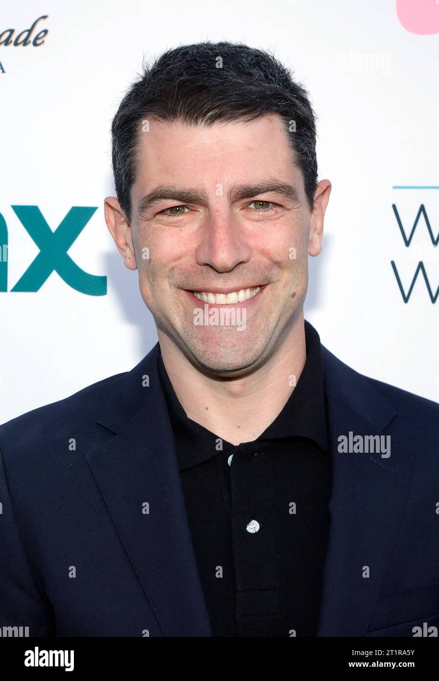 LOS ANGELES, CA - OCTOBER 14: Max Greenfield, at The Wags & Walks 12th ...