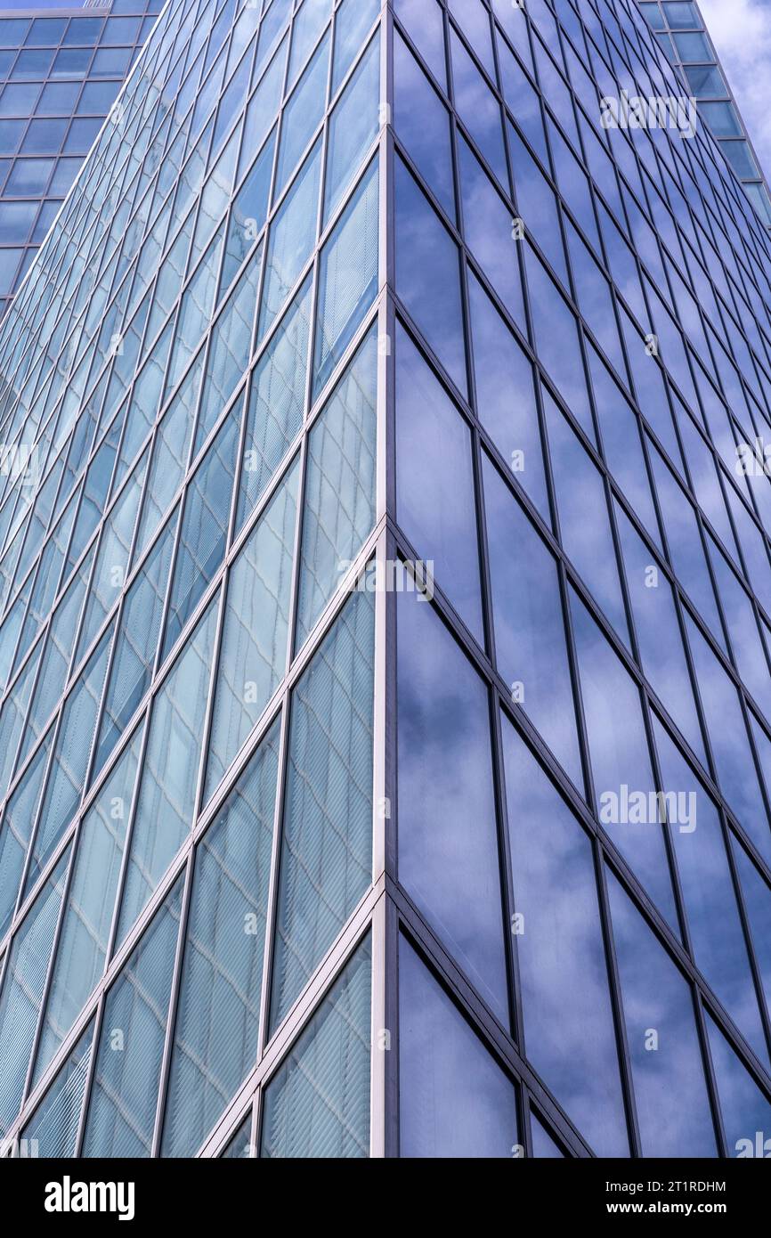 Tel Aviv, Israel - OCT 2, 2023 - The headquarters building of FIBI, the ...