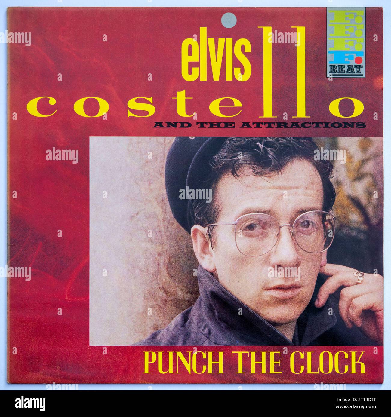 LP cover of Punch the Clock, the seventh studio album that Elvis ...