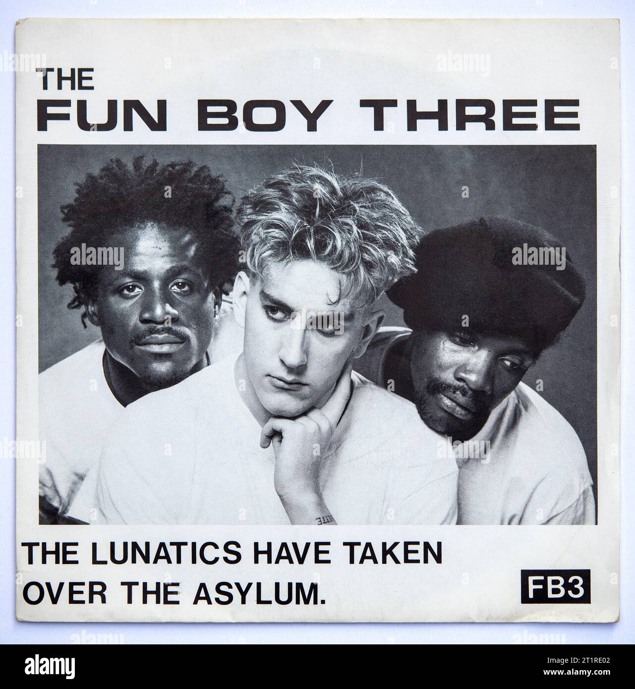 Picture cover of the seven inch vinyl version of The Lunatics Have ...