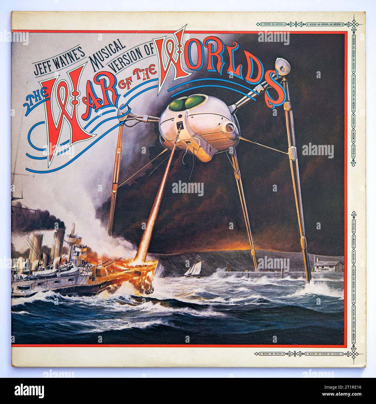 LP cover of Jeff Wayne's The Musical Version of The War of the Worlds ...