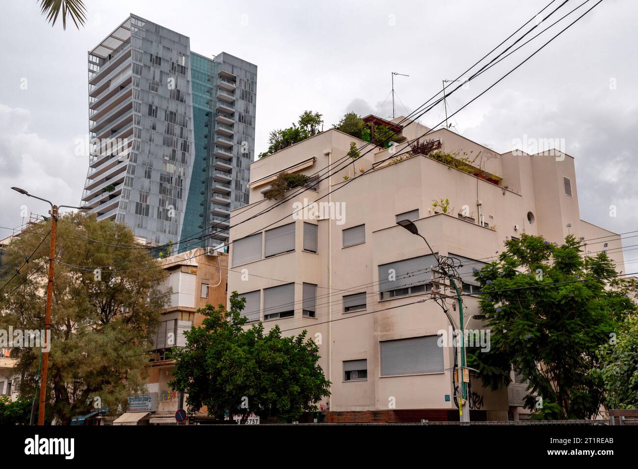 Tel Aviv, Israel - October 2023 - Modern buildings in Tel Aviv, Israel ...