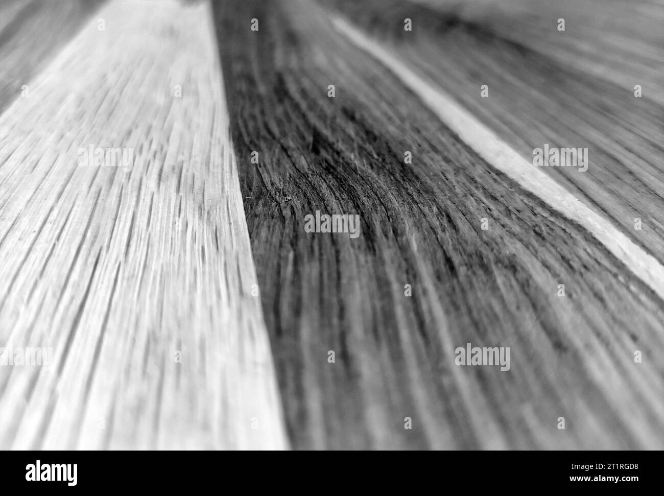 Natural wood black and white background with blurred elements ...