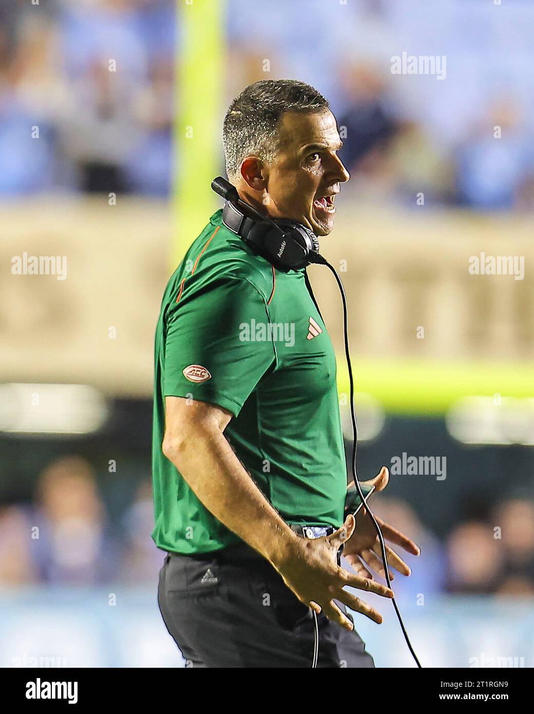 October 14, 2023: Mario Cristobal is the head football coach for the ...