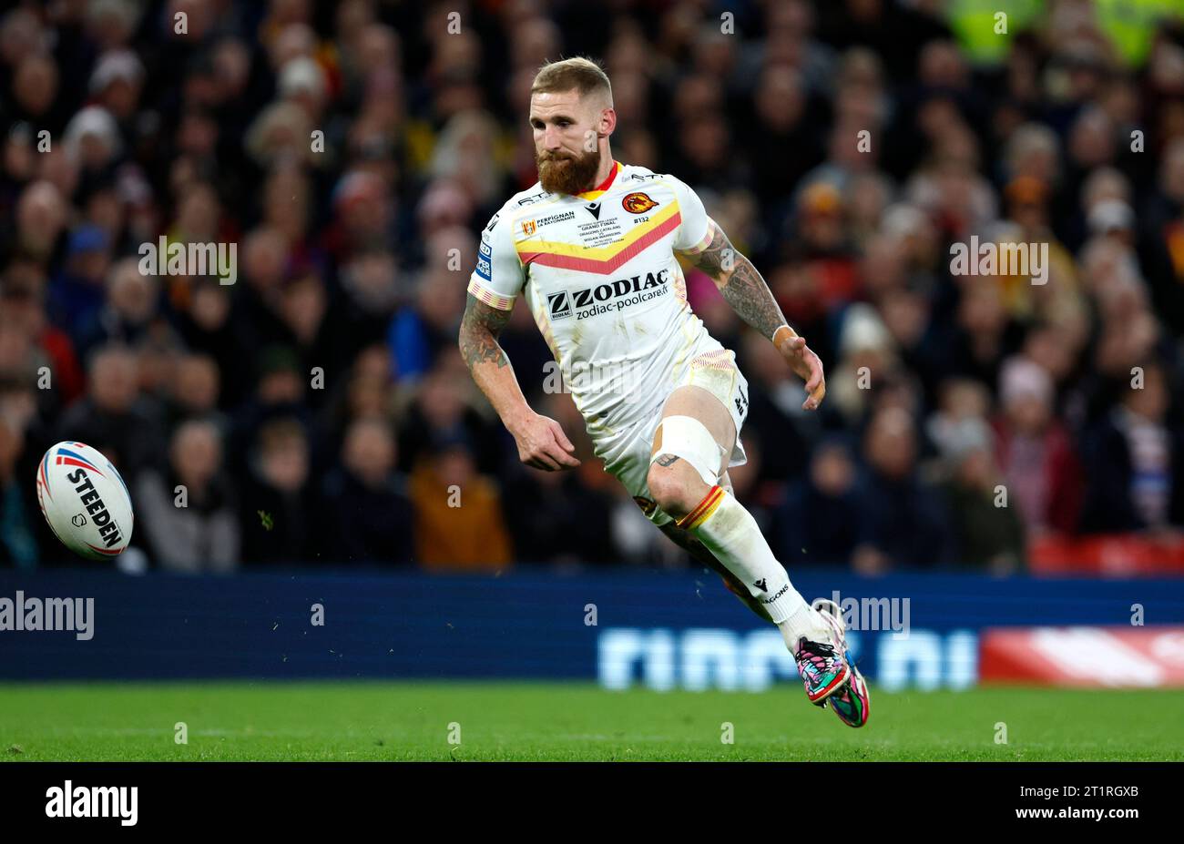 Catalans Dragons Sam Tomkins during the Betfred Super League final ...