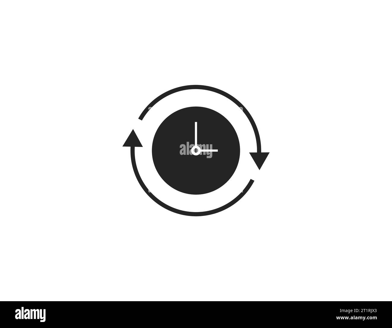 Vector employee flat busy Black and White Stock Photos & Images - Alamy