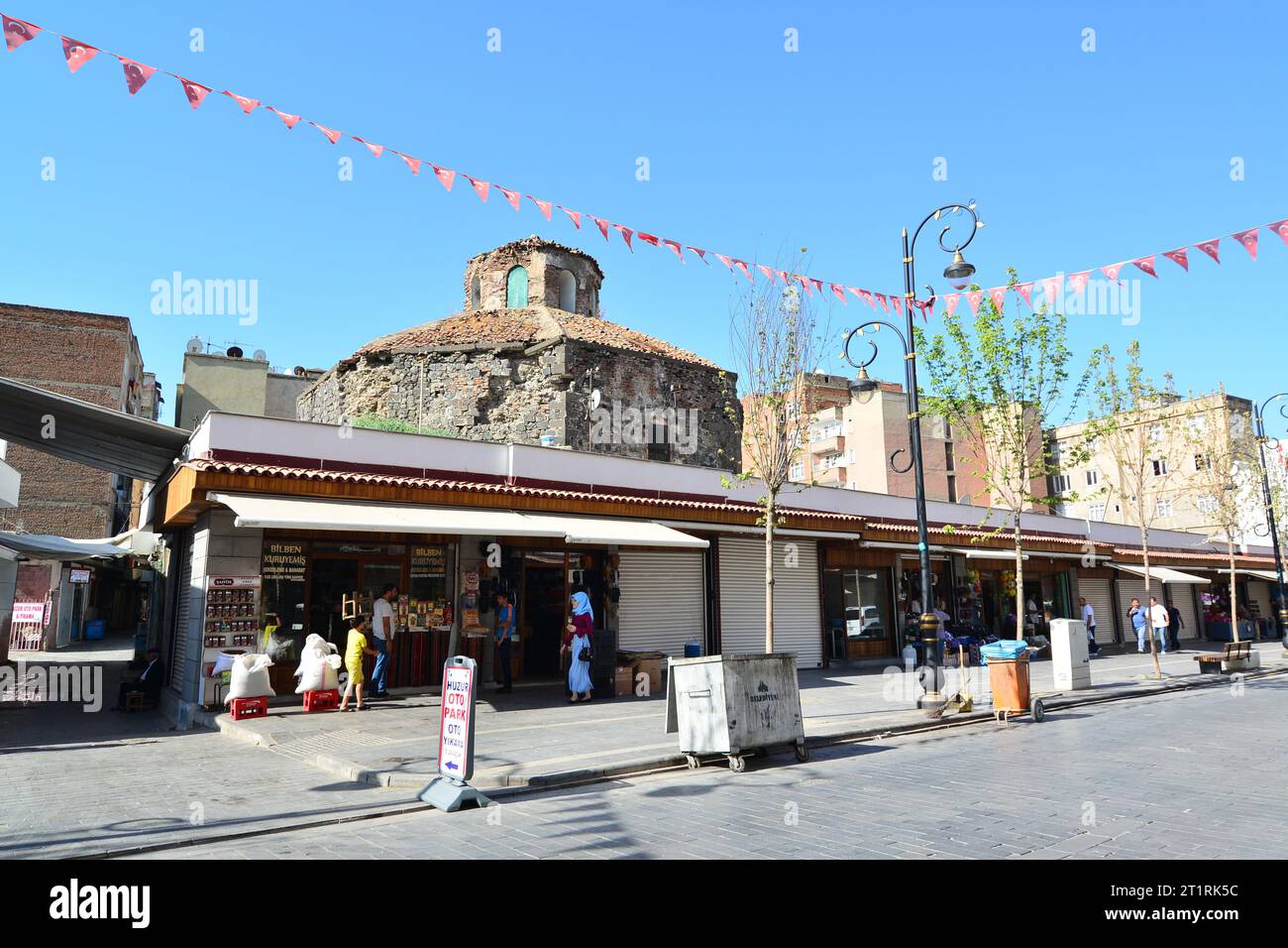 Located in Diyarbakir, Turkey, Behram Pasha Mosque was built in the ...