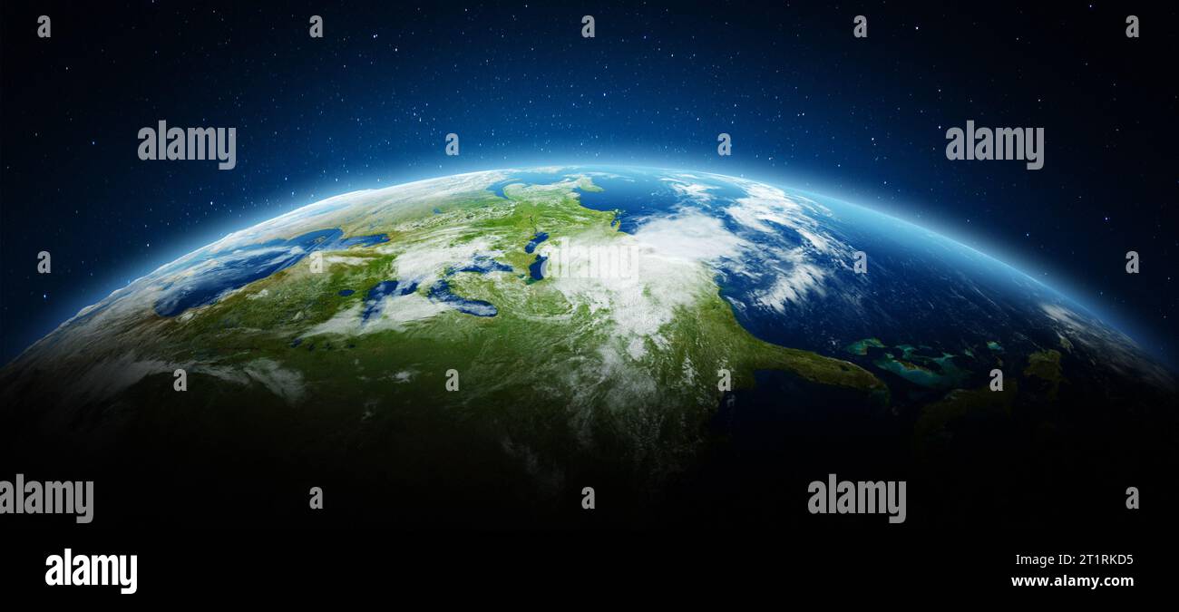 United States America - planet Earth. Elements of this image furnished ...