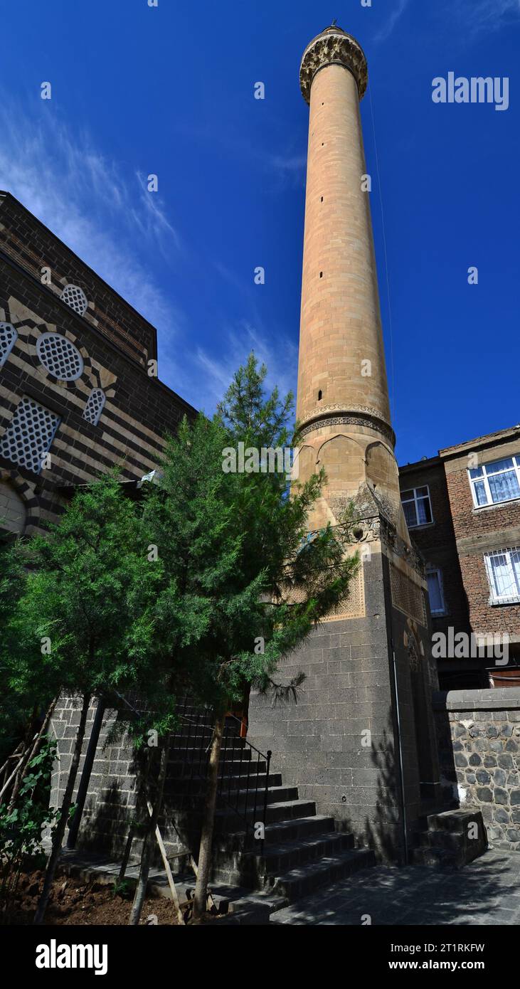 Located in Diyarbakir, Turkey, Behram Pasha Mosque was built in the ...