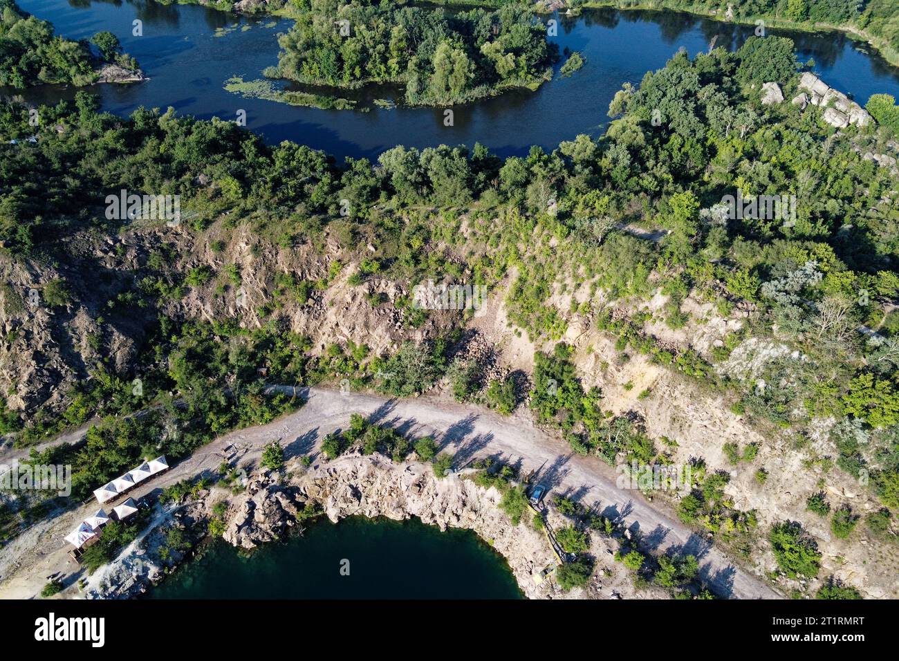 Rocky shore radon lake on hi-res stock photography and images - Alamy