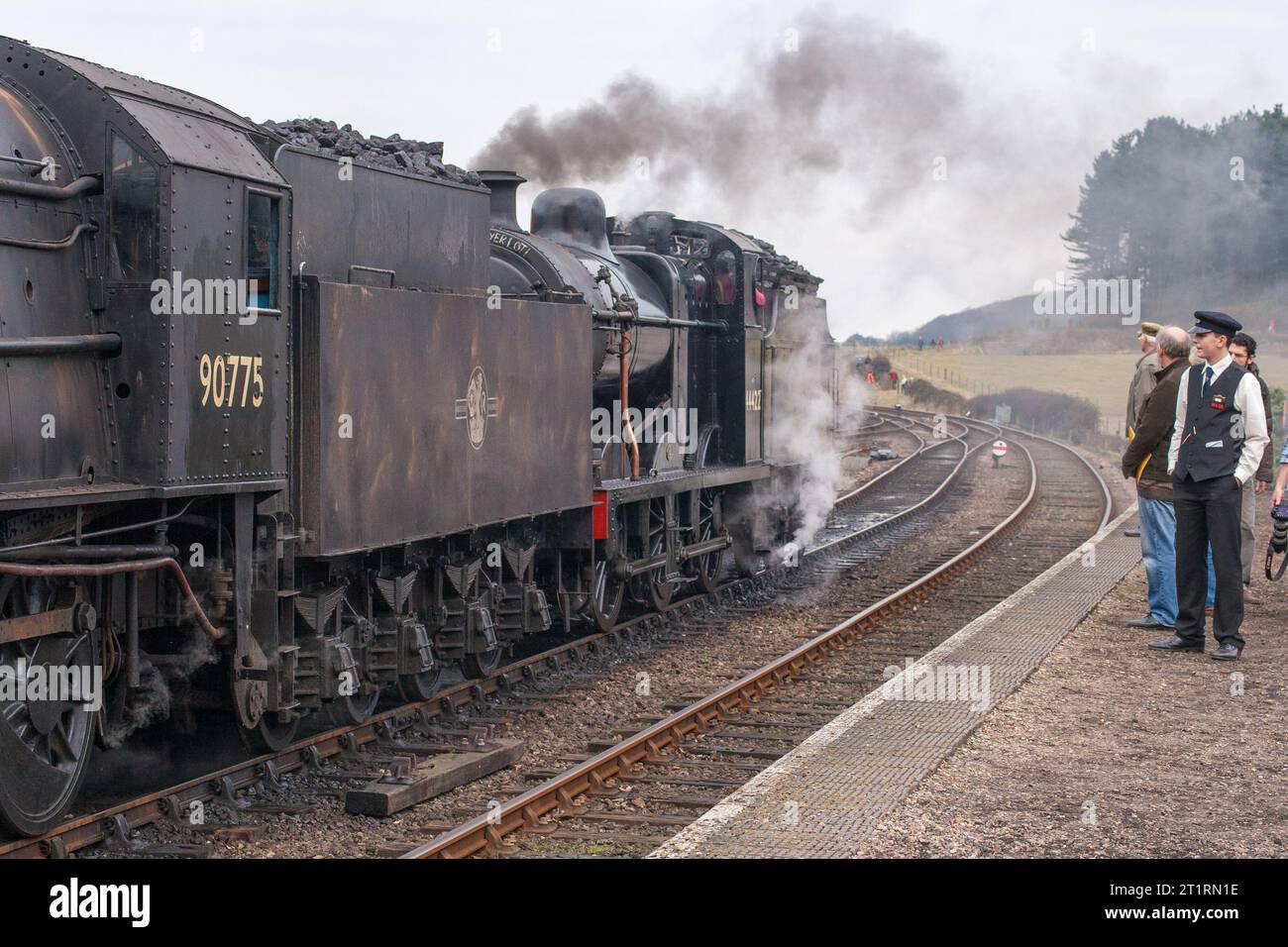 Steam trains on the North Norfolk Railway Stock Photo - Alamy