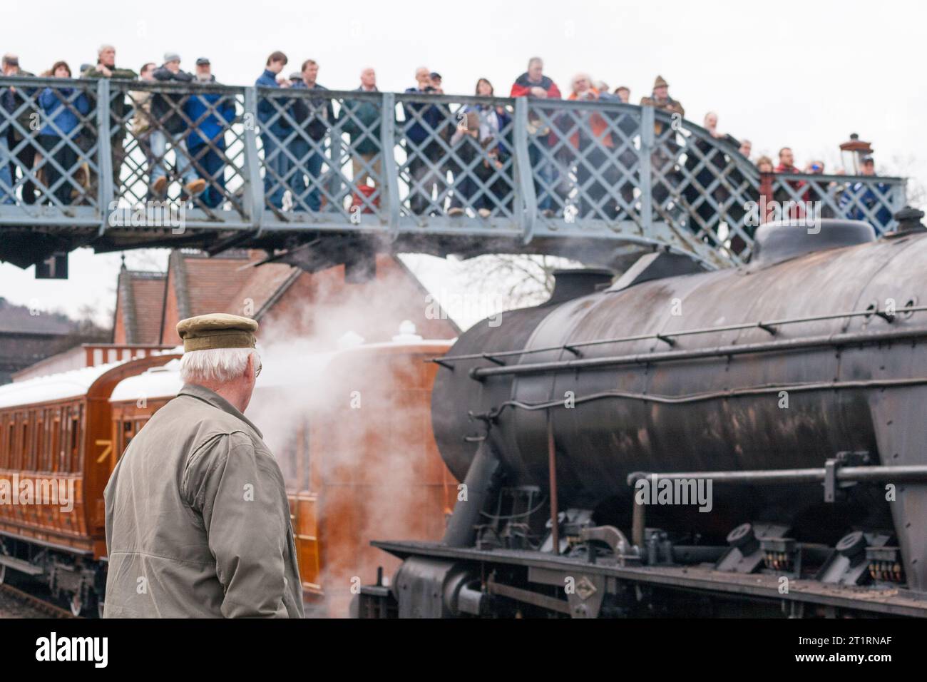 Steam train on the North Norfolk Railway Stock Photo - Alamy