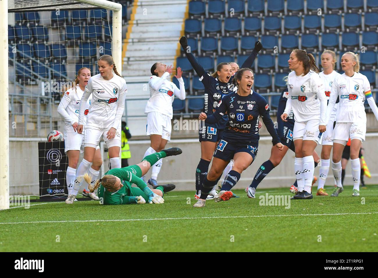 Linkoping, Sweden. 15th Oct, 2023. Bilborsen Arena, Linkoping, Sweden ...